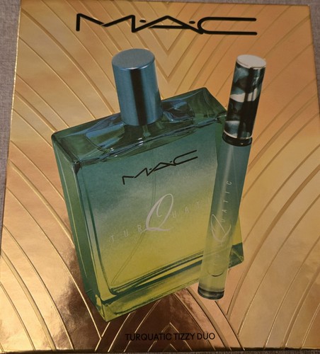 Mac Turquatic Tizzy Duo Fragrance Gift Set 3.2 fl.oz & 6 ml New In Box ...