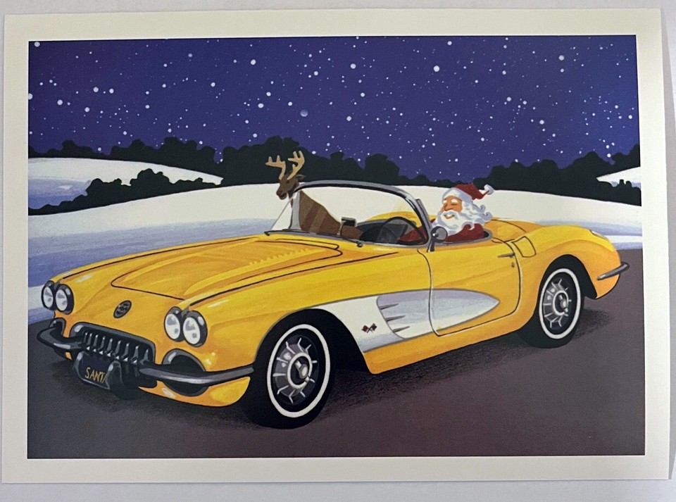 Corvette Christmas Cards | eBay