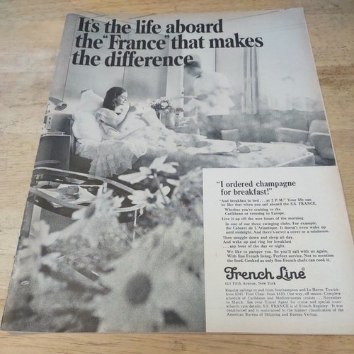1967 French Lined France Magazine Ad | eBay