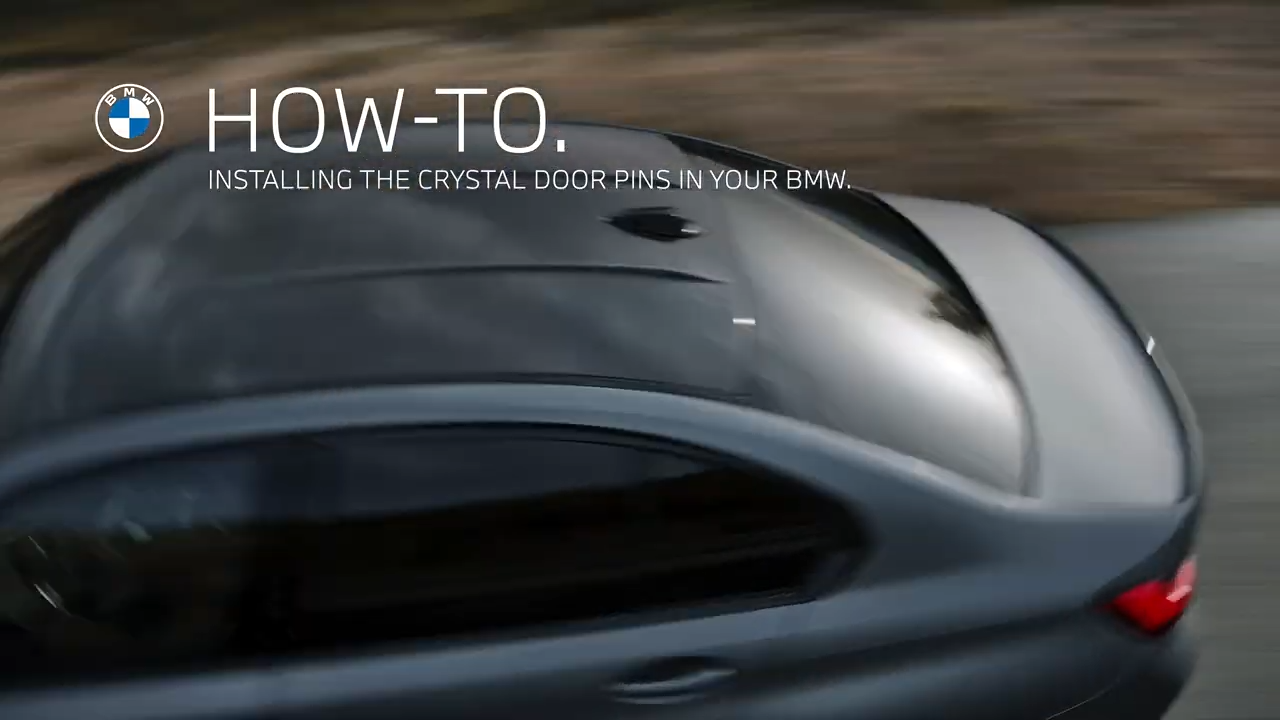 Genuine BMW & MINI Swarovski Crystal Clarity Door Pins 51265A681A8 ...