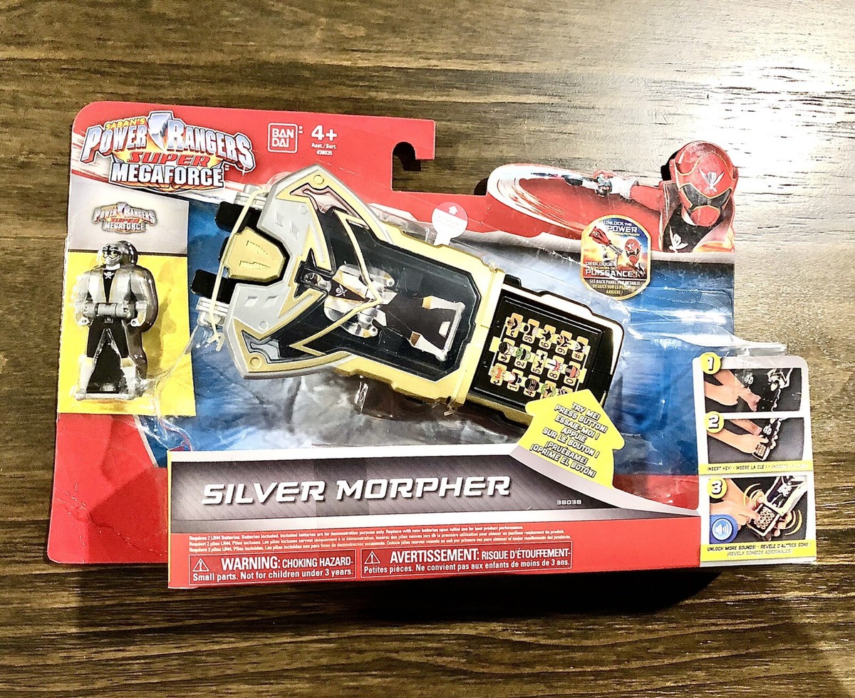 Power Rangers Super Megaforce Silver Ranger Morpher Ebay Power Rangers