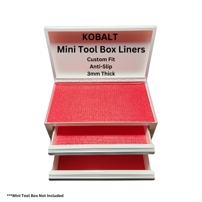 KOBALT Mini Tool Box Liner Set, 4 Colors to Choose, Custom Name Kit ...