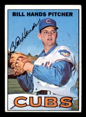 1967 Topps Baseball #16 Bill Hands VG *e2 | eBay