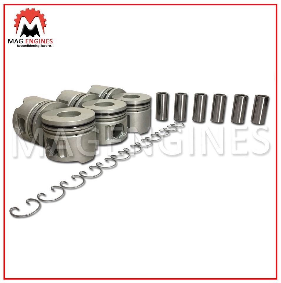 PISTON & RING SET TOYOTA 1HD-FT 24V FOR COASTER LAND CRUISER 4.2 LTR 95 ...