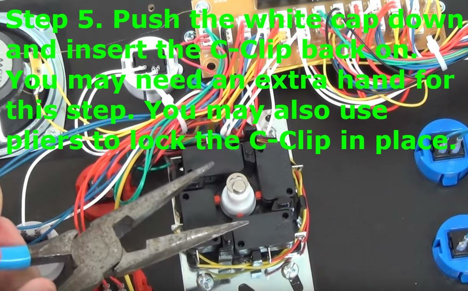 4lb Tension Spring for Sanwa JLF Joysticks Seimitsu Zippy Arcade ...