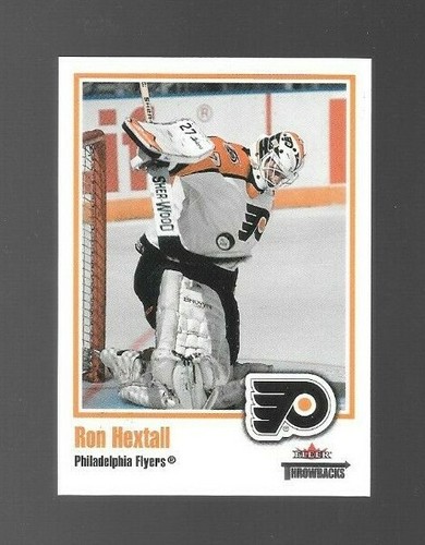 2002-03 Fleer Throwbacks Ron Hextall Card #78 Philadelphia Flyers NM/MT ...