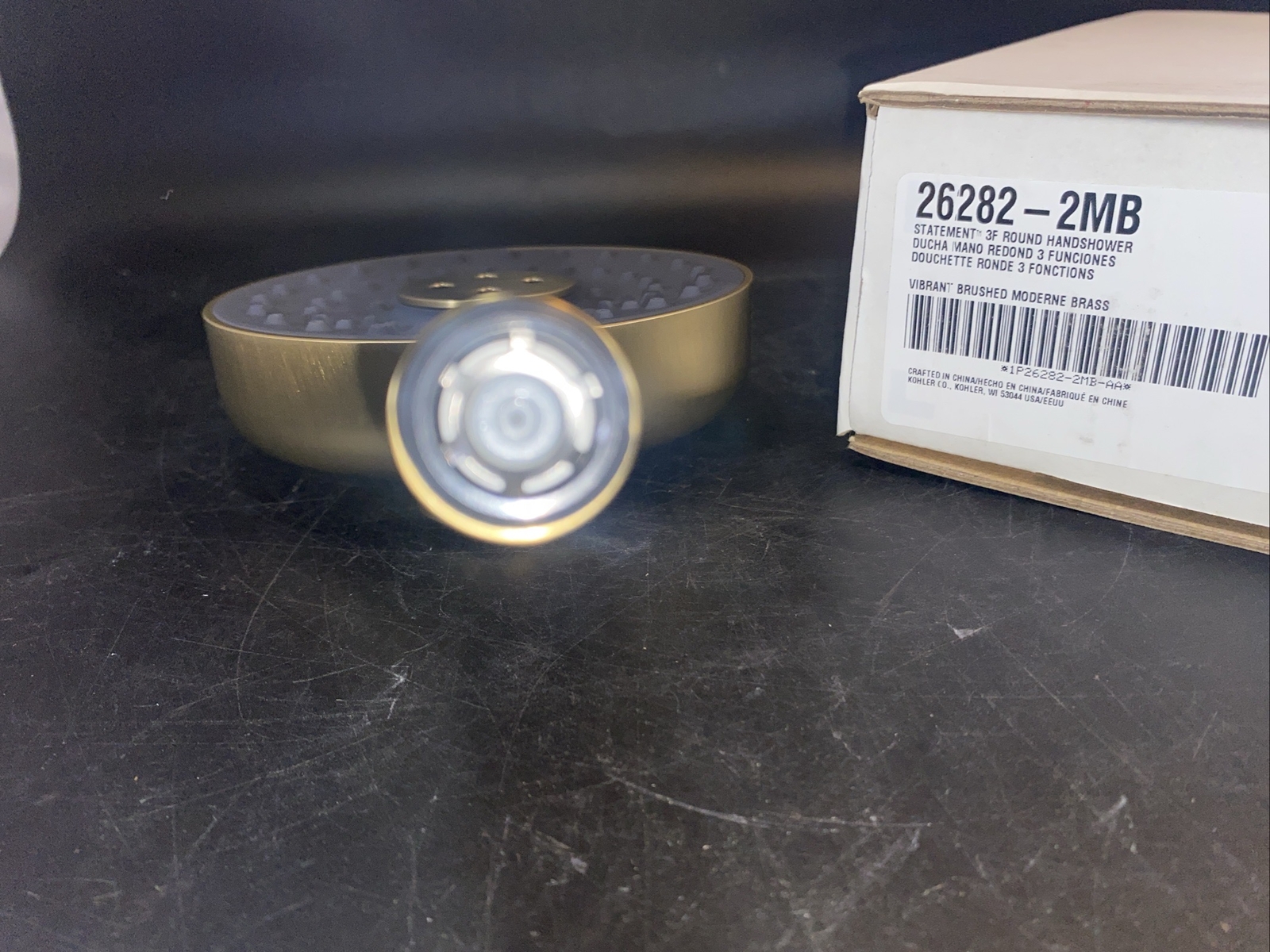Kohler 26282-2MB Statement Round Multifuntion 2.5 gpm Handshower ...