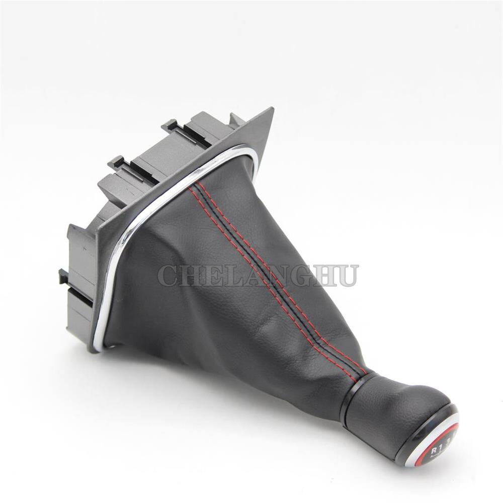 5 speed gear stick shift knob For VW Jetta GLI Golf 5 MK5 6 MK6 GTI GTD ...