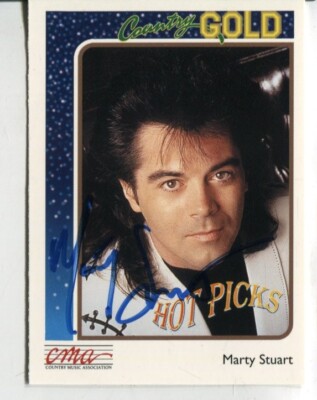 MARTY STUART signed AUTOGRAPH 5593 | eBay