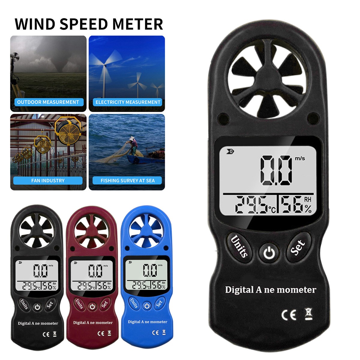 Weather Anemometer Anemometer And Wind Vane C018 / 2559 Our Beautiful