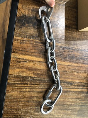 Climb Tech Stainless Steel Chain Climbing Anchor With Quicklink [NEW ...