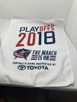 Columbus blue jackets hockey 2018 championship towel | eBay