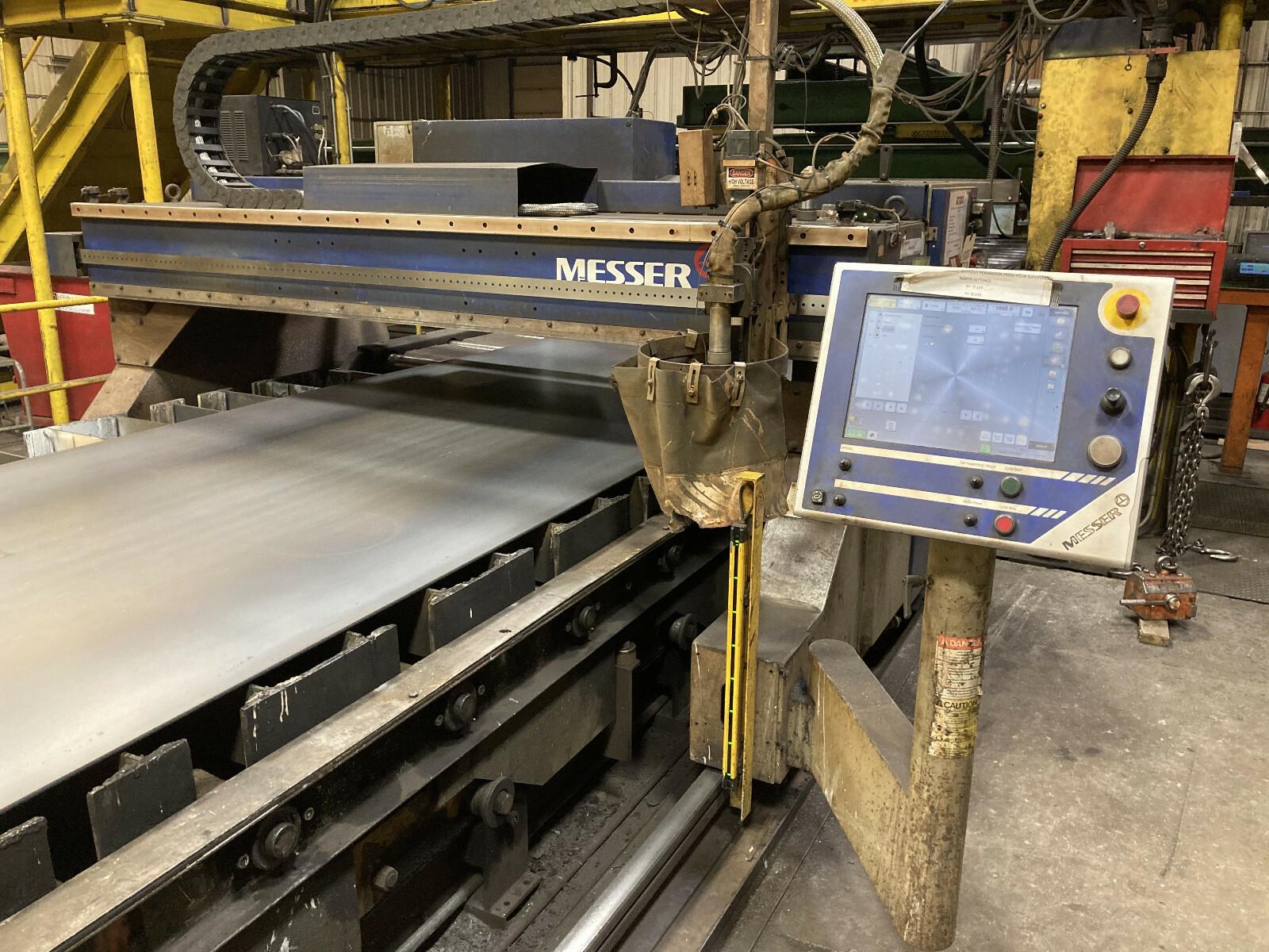 6' X 41' Messer Titan 6/4 CNC Plasma Cutting System- Burn Table | eBay