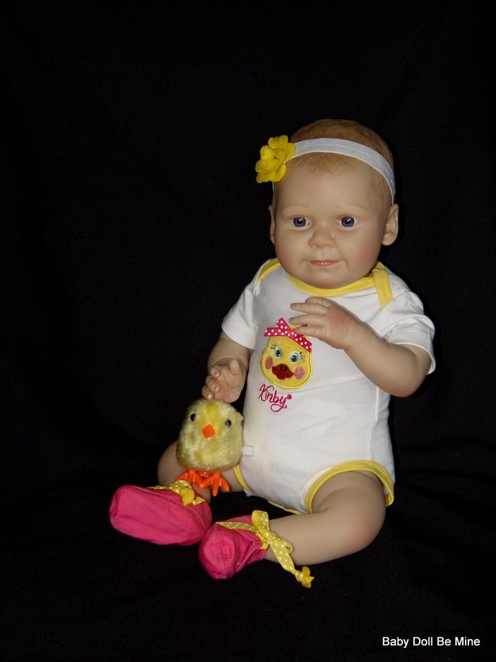 Happy Little Grace 17 Inch Vinyl Doll with Blue Eyes from Kinby Kit | eBay