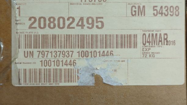 New OEM genuine Cadillac RH Front Door Trim Panel Black 2008-2014 CTS ...