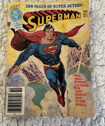 The Best of DC/Blue Ribbon Digests - Lot of 10 featuring Superman ...