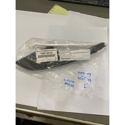 OEM Front Fender Cowl Seal Fits Toyota Yaris 2013-2018 53867-0D120 Left ...