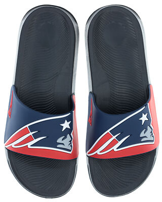 FOCO NFL Men's New England Patriots Cropped Big Logo Raised Slides | eBay