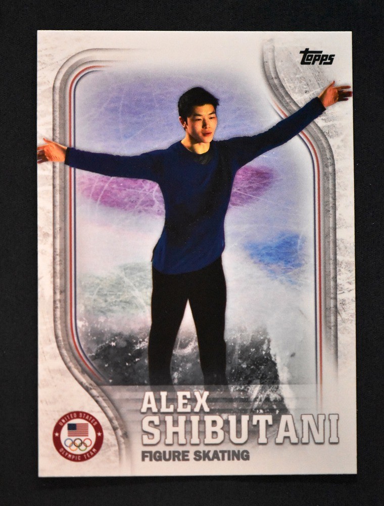 2018 Topps US Winter Olympics Base #USA-21 Alex Shibutani | eBay