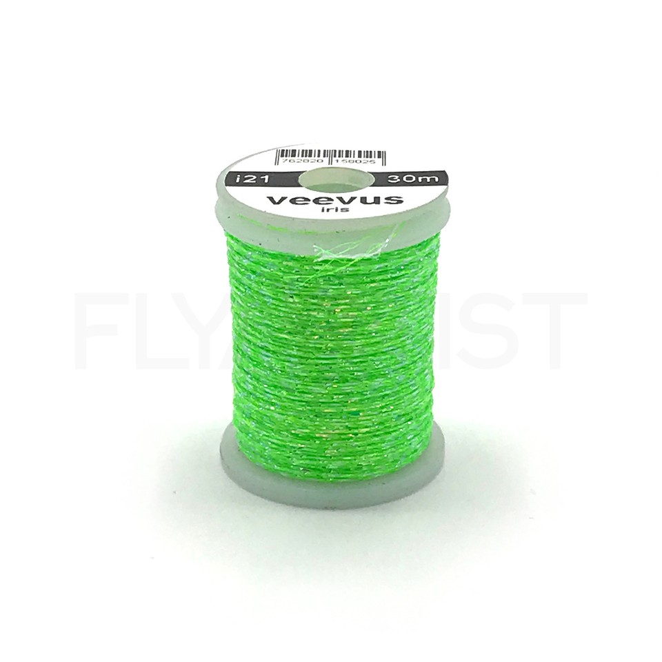 VEEVUS IRIDESCENT THREAD - Fly Tying Iris Midge Rib Body Ribbing ...