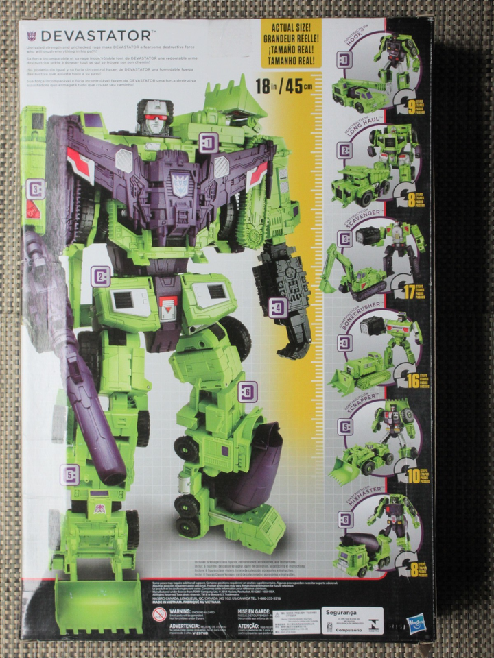 Transformers Decepticon Devastator action figure Combiner Wars MIB SEALED | eBay