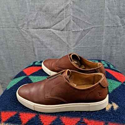 Frye Shoes Men Size 10.5 M Brown Casual Sneaker Leather Style 7200043 ...