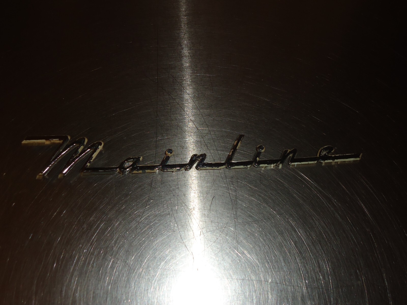 1954+Ford+Mainline+Front+Fender+Nameplate+Emblem+NOS for sale online | eBay