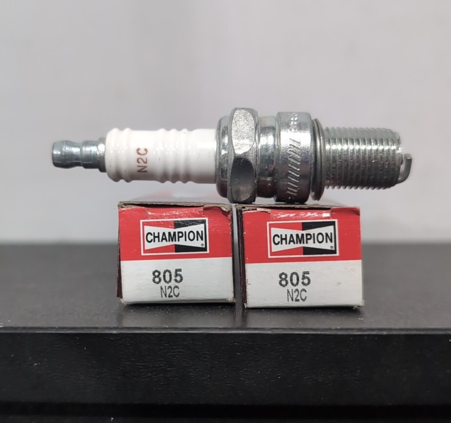 Qty 2 - Champion Spark Plugs 805 N2C | eBay