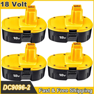18Volt 6.0AH BatteryReplace For Dewalt DC9096-2 DC9098 DC9099 DC9096 ...