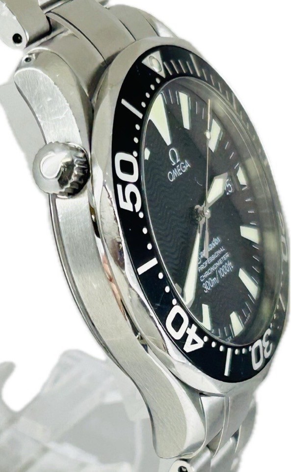 Discount Omega Seamaster Professional 300 2254.50 Black Dial Mens Watch ...