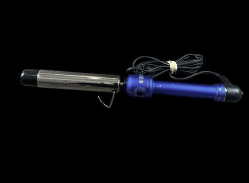 Hot Shot Tools Blue Radiance 1 1/4" Salon Curling Iron Titanium Barrel ...