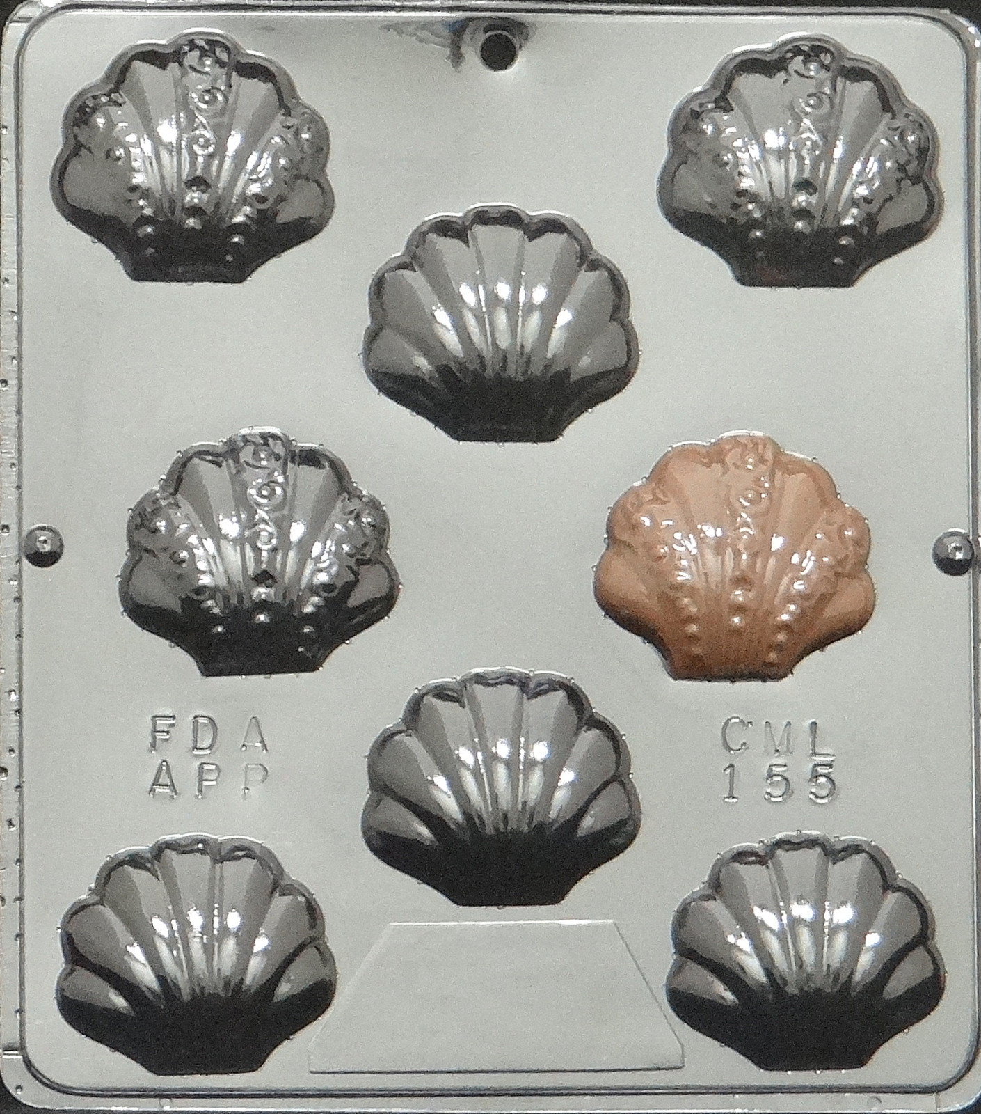 Shell Assembly 2"x 2 1/4" Chocolate Candy Mold Candy Making 155 NEW | eBay