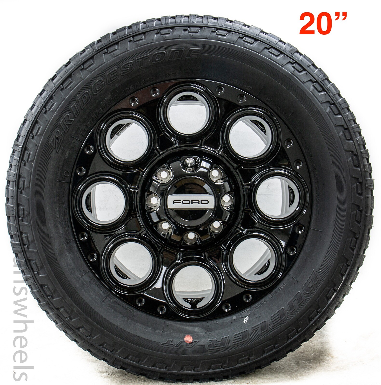 4 New Takeoff Ford F250 F350 Super Duty 20” Factory OEM Black Wheels ...
