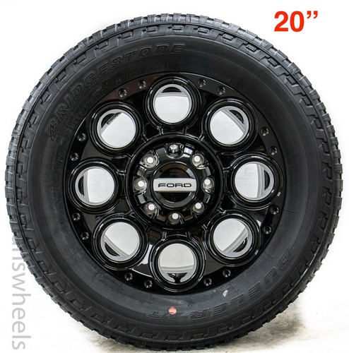 4 New Takeoff Ford F250 F350 Super Duty 20” Factory OEM Black Wheels ...
