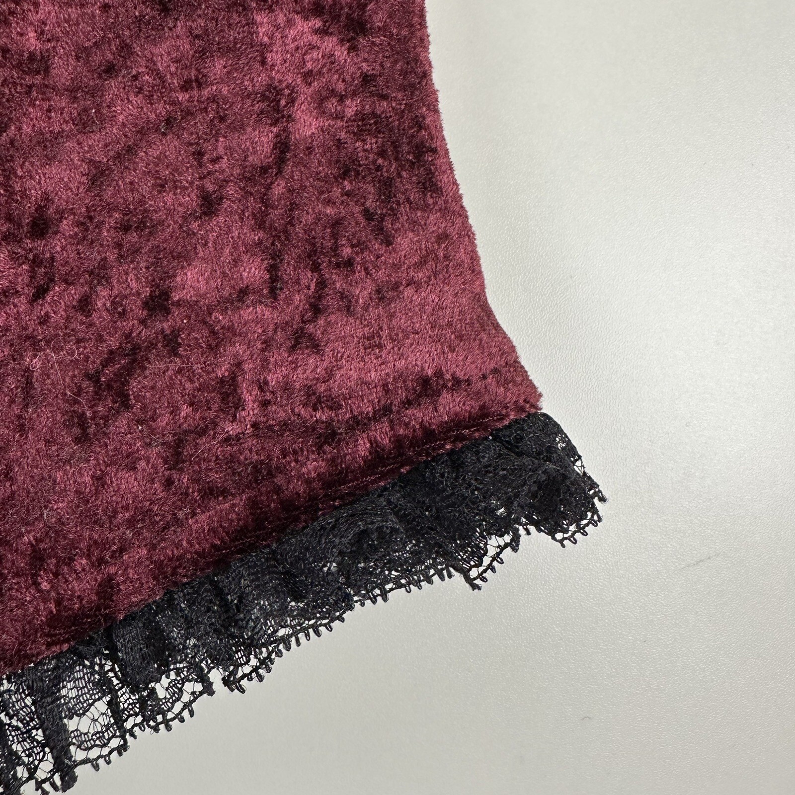 Eternal Love Red Velvet Corset Lace Top Goth Renaissa… - Gem