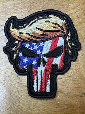 Trump Punisher Custom Original Embroidered Patch | eBay