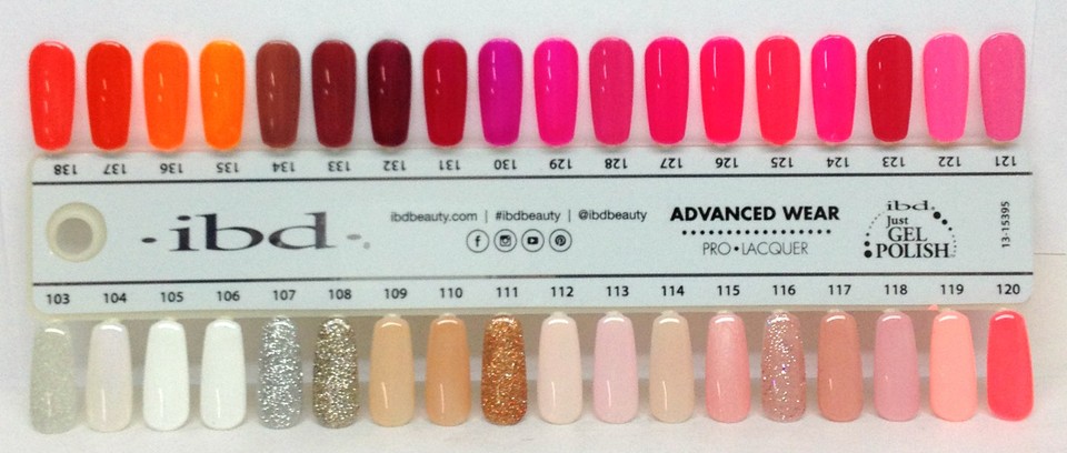 BIG SALE ! IBD Just Gel Palettes With Colors - 5 Plates/Pack | eBay