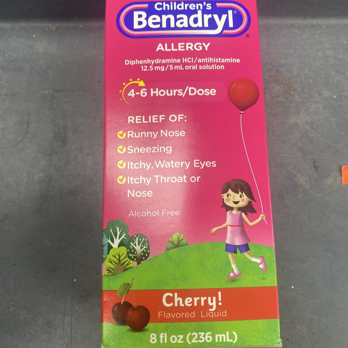 Benadryl Allergy Syrup