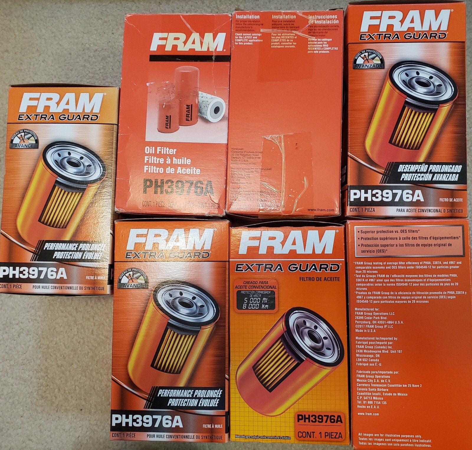Fram PH3976A - cross reference oil filters | oilfilter-crossreference.com