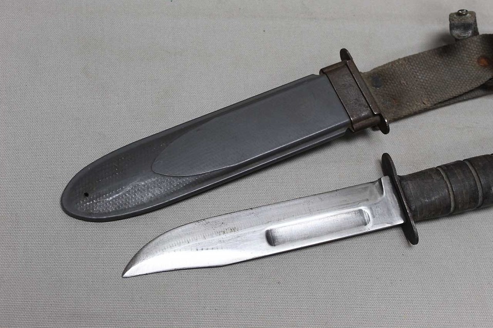 US Navy Mark 2 Fighting Utility Knife WW2 Ka-Bar . DWU1090 | eBay
