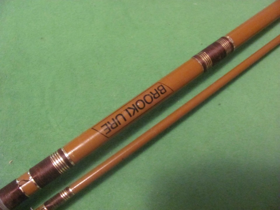 Vintage BROOKLURE 52-4162 9' 0" Two-Piece Fly Fishing Rod. | eBay
