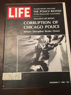 LIFE MAGAZINE DECEMBER 6 1968 CHICAGO POLICE CORRUPTION | eBay