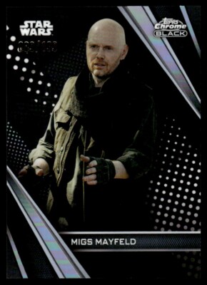 2023 Star Wars Black Chrome Migs Mayfield 101/199 #32 | eBay