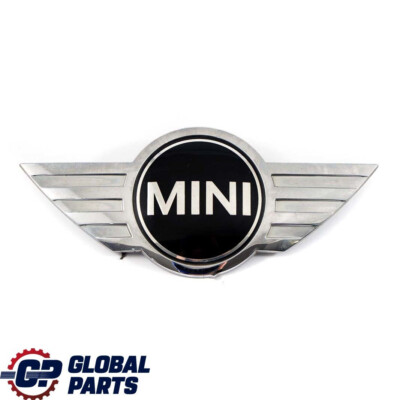 Mini Cooper One R50 R53 R56 Logo Badge Rear Hatch Deck Lid Emblem ...