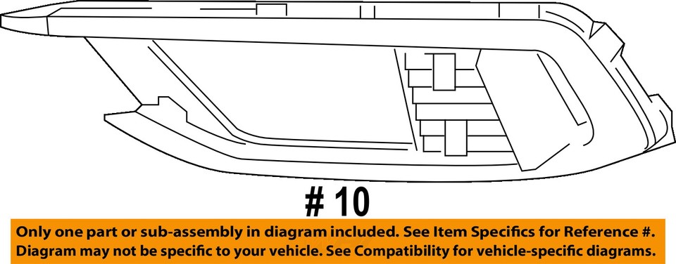 HONDA OEM 19-21 Civic Bumper Components-Filler Cover 71185TBAA50 | eBay