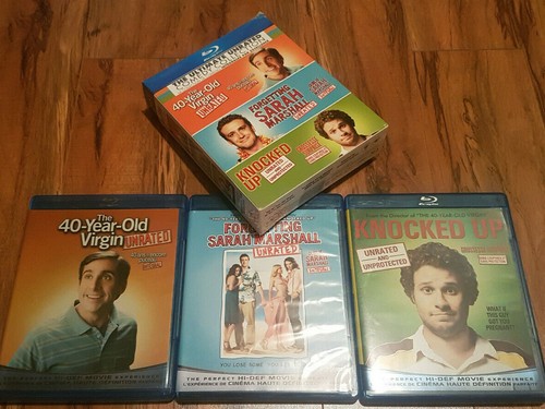 /2582 Ultimate Unrated Comedy Blu-ray Box Set (40 Virgin, Marshall ...