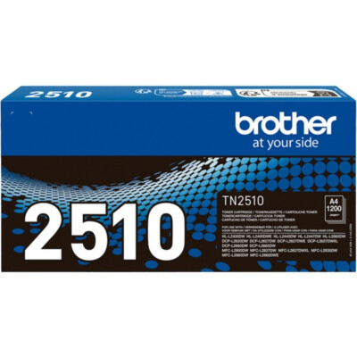 BROTHER TN2510 TONER ORIGINALE NERO DCP-L2620 MFC-L2800 MFC-L2860 HL ...