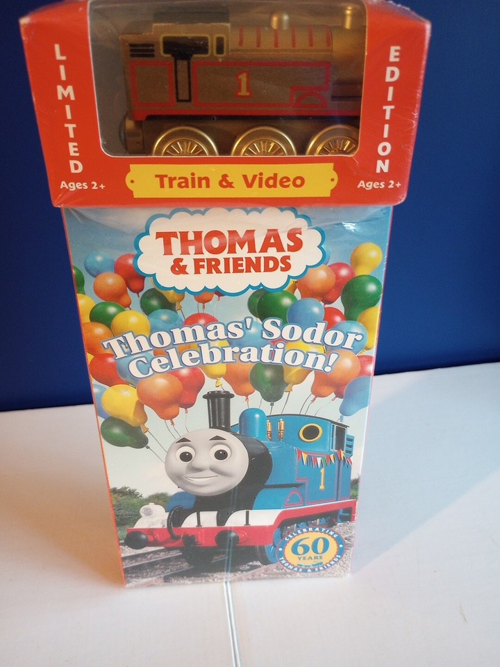 Thomas & Friends Thomas's Sodor Celebration (VHS, 2004) w/ Bonus Train ...