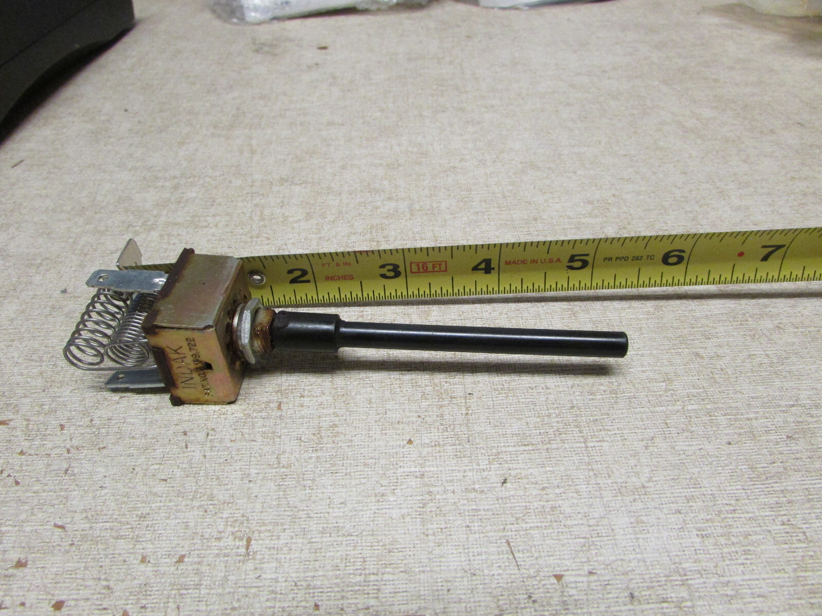 3.159.722 NOS Indak Rotary Heather Blower Switch 12 Volts 3 Speed 5 ...