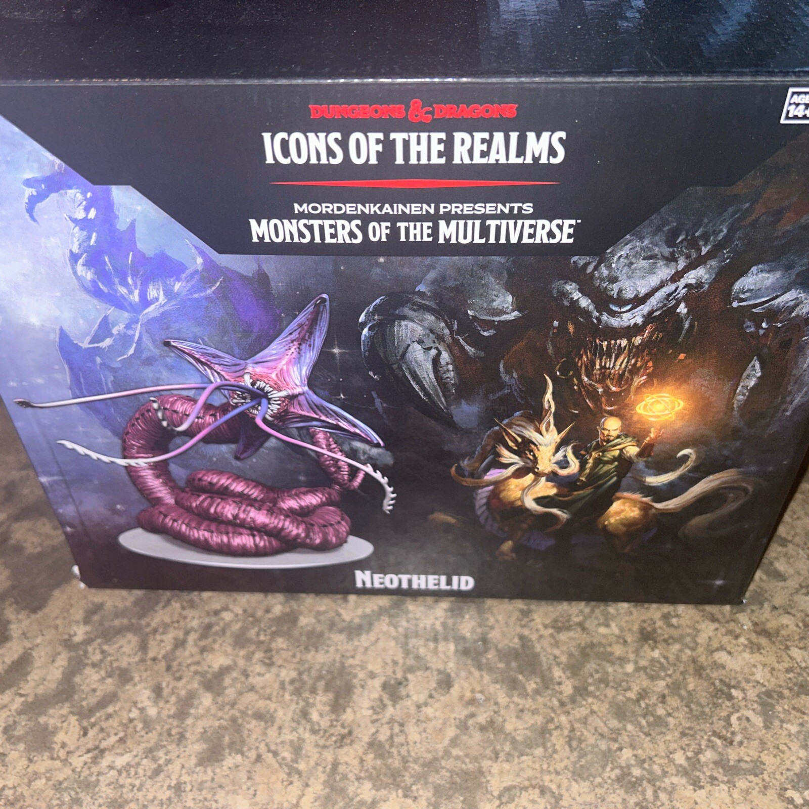 WizKids D&D Icons of the Realms Miniatures Neothelid Gargantuan ...